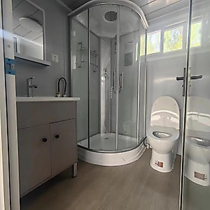 Easy Maintenance House, Quick Deployment House, Portable Living Space House, 20ft 30ft 40ft for Remote Training Centers, Research Stations, Artist Studios, Garden Retreats