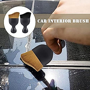 Cleaning Brush Car, One-Size, Dark Brown
