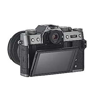 Fujifilm X-T30 Mirrorless Digital Camera w/XC15-45mm F/3.5-5.6 OIS PZ Lens, Charcoal Silver