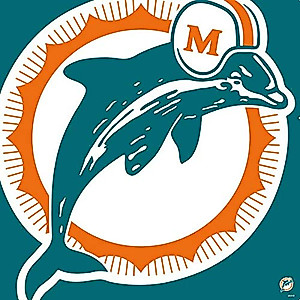 Skinit Decal Gaming Skin Compatible with PS4 Console - Officially Licensed NFL Miami Dolphins Retro Logo Design