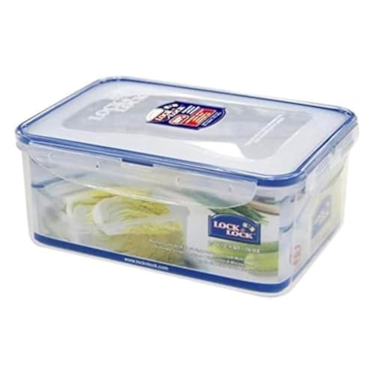 LOCK & LOCK Rectangular Food Container, Tall, 37-1/2-Cup, 304-Fluid Ounces