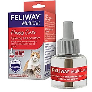 FELIWAY MultiCat Calming Pheromone, 30 Day Refill - 1 Pack