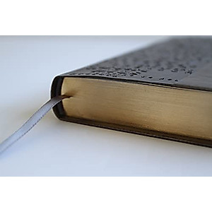 Biblia RVR 1960 letra grande tamaño manual, simil piel gris con nombres de Dios / Spanish Bible RVR 1960 Handy Size Large Print Leathersoft Grey, Names of god