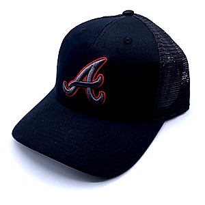 Atlanta Baseball Hat Classic Mesh Trucker Adjustable Team Logo Cap