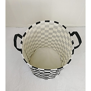 MAIZMZ Toys Storage Bins Kids Hamper Laundry Basket Large Canvas Collapsible Gift Organizer Box for Home Dorm Office Closet Shelf(race car)