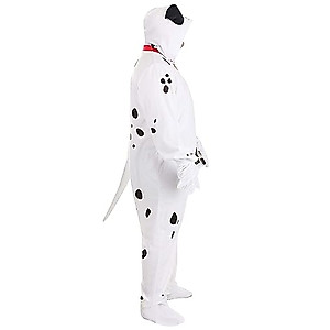 Fun Costumes Plus Size Disney 101 Dalmatians Pongo Costume, One-Piece Jumpsuit for Cosplay, Dress-Up & Halloween 5X White