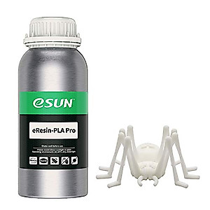 eSUN High Precision 3D Printer Resin Pla Plant-Based Resin Pro Low Odor Fast Curing Uv Photopolymer Resin 3D Printing Liquid for 405nm LCD Monochrome Screen Printer Color Screen Printer