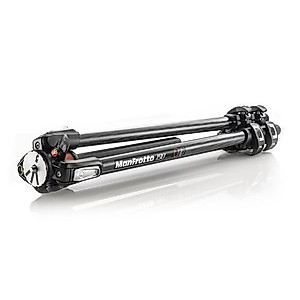 Manfrotto 190XPRO Carbon Fiber 3-Section Tripod (MT190CXPRO3),Black