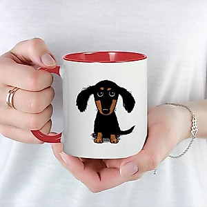 CafePress Cute Dachshund Mug Ceramic Coffee Mug, Tea Cup 11 oz