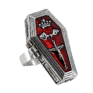 Arsimus Openable Casket Ring (Silver)