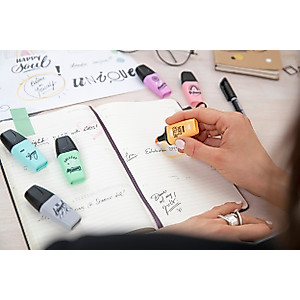 Highlighter - STABILO BOSS MINI Pastellove - Box of 10 - Touch of Turquoise