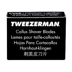 Tweezerman Replacement Callus Shaver Blades, 20 Count