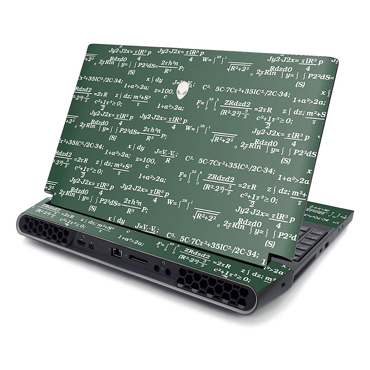 MightySkins Skin Compatible with Alienware Area-51M 17" (2019) - Equation Board | Protective, Durable, and Unique Vinyl Decal wrap Cover | Easy to Apply, Remove, and Change Styles | Made in The USA