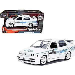 DieCast Jada Fast & Furious Jesse's Volkswagens Jetta, White 1:32 Scale