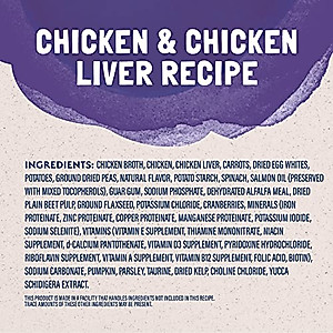 Natural Balance Platefulls Indoor Chicken & Chicken Liver Cat Food in Gravy | Premium Grain-Free Wet Food for Indoor Cats | 3-oz. Pouch (Pack of 24)
