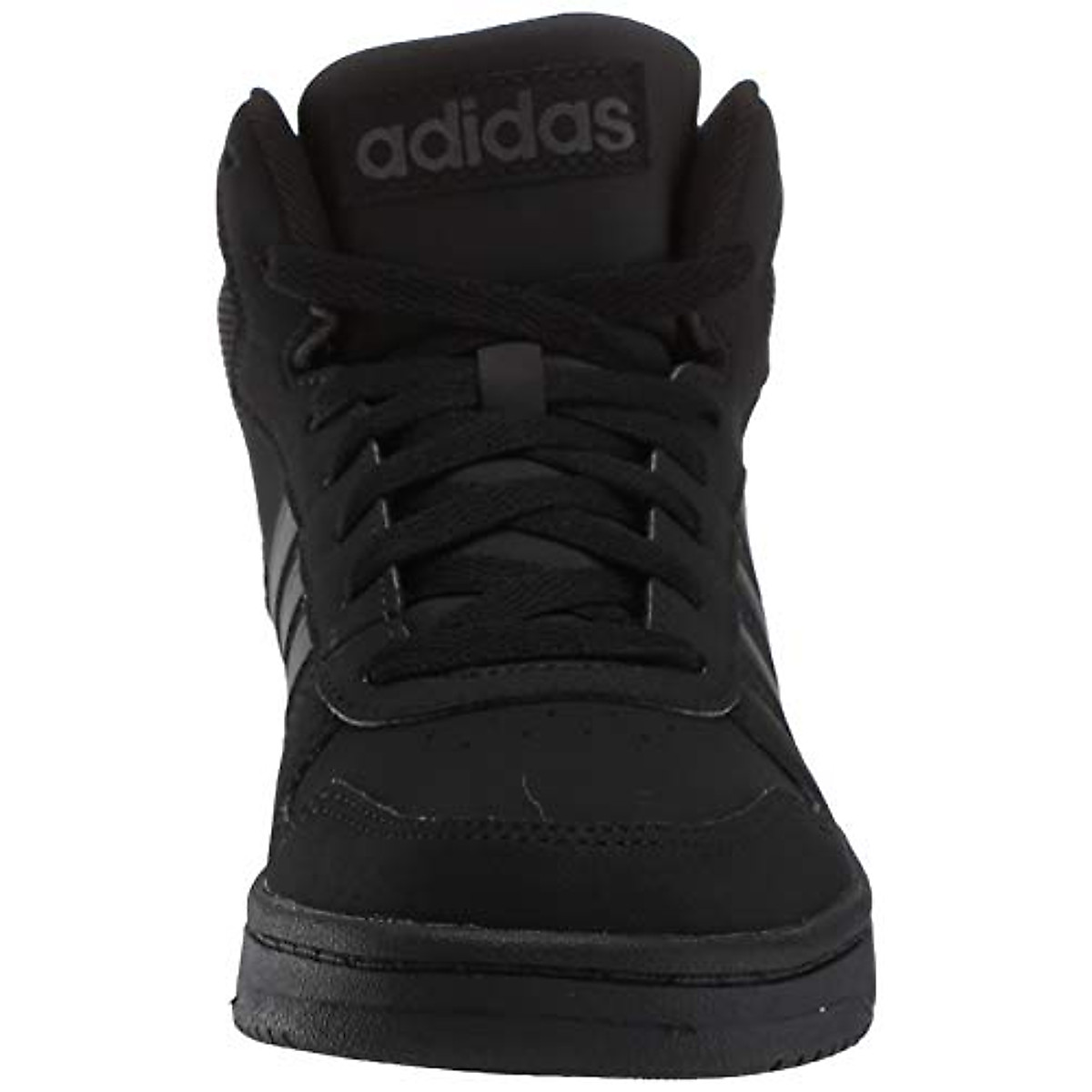adidas Men's Hoops 2.0 MID Sneaker, core Black/core Black/Grey Six, 9.5 M US