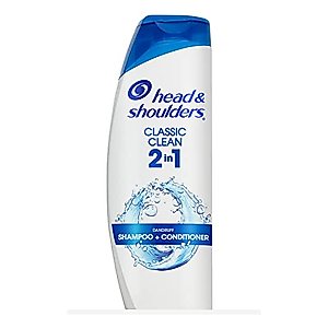Head & Shoulders and Classic Clean AntiDandruff 2 in Shampoo and Conditioner, Lemon, 13.5 Fl Oz