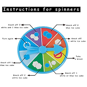 Save Penguin Break Ice Frozen Game for Kids, Meroqeel Protect The Iceberg Penguins Trap on Ice Icebreaker Board Games Toy for Adults Family Childrens Kid Ages 4-8 with Replacement Cubes and Hammer