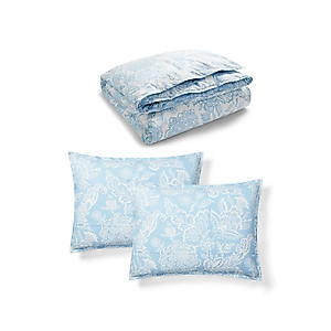 Ralph Lauren King Size Joanna Floral Duvet Cover Set Cotton Multi Color