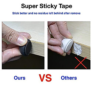 OHill Cable Clips, 16 Pack White Adhesive Cord Holders, Ideal Cable Management Cord Organizer Cable Organizer for Organizing Cable Wires-Home, Office, Car, Desk Nightstand