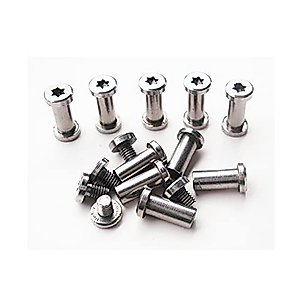 NC HAISDA 10 pcs EDC Knives Handle Pivot Pin Screw Survival Knife Rivets Pocket Folding Knife Shaft Fasteners 9mm Stainless Steel