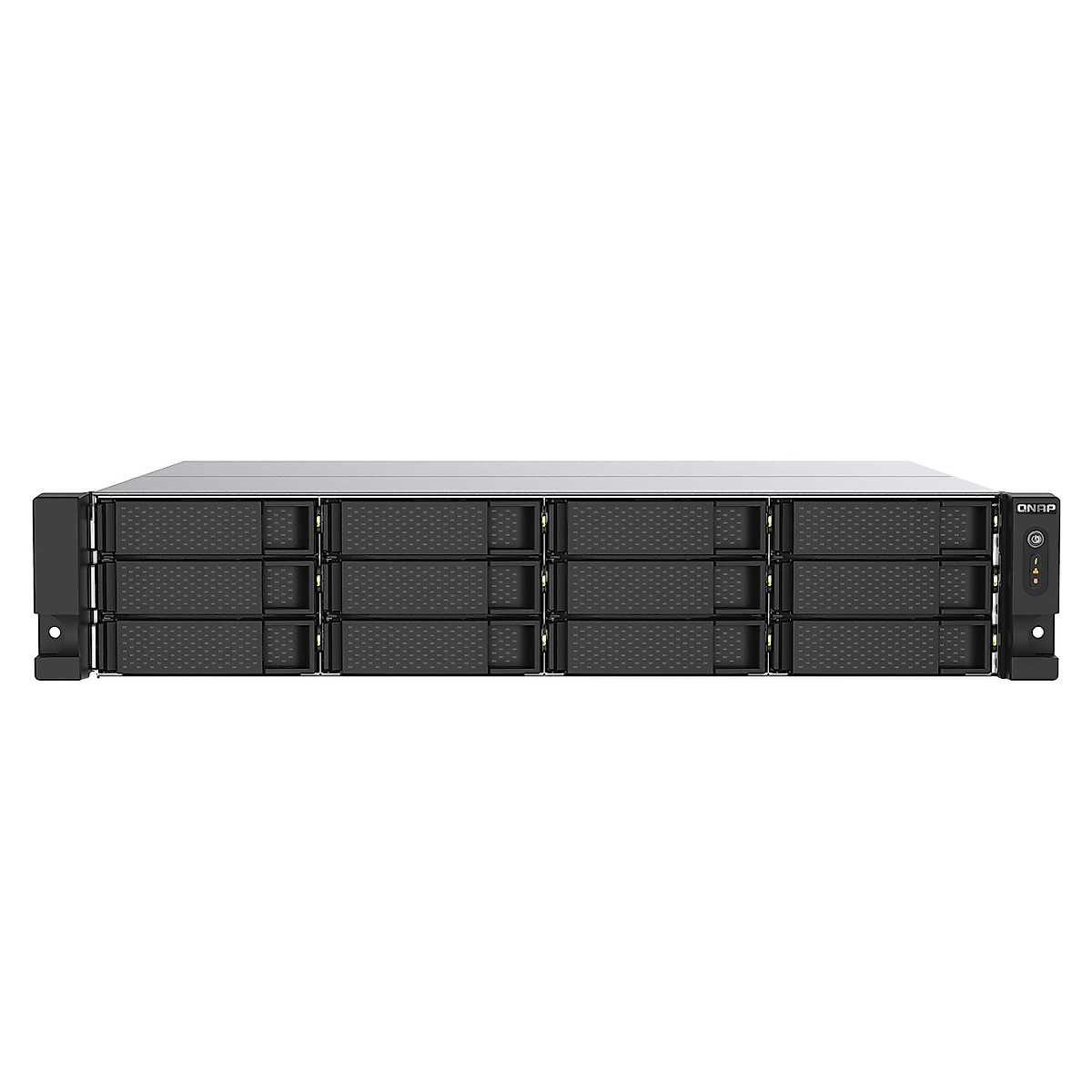 QNAP TS-1273AU-RP 12 Bay High-Performance Rackmount NAS with 2 x 2.5GbE Ports, Redundant PSU