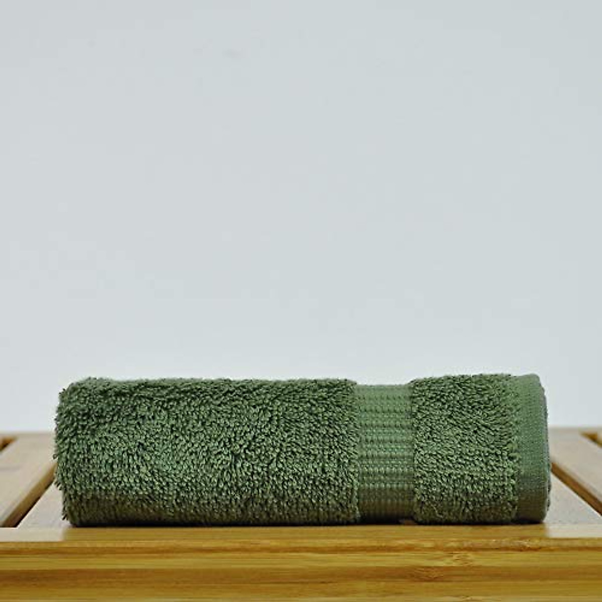 Luxury Hotel & Spa Collection Highly Absorbent, quick dry 100% Turkish Cotton 700 GSM, Eco friendly Towel, For Bathroom, Gymand Kitchen Dobby Border Soft Towel Set (Mix Color, Wash Cloths - Set of 12)