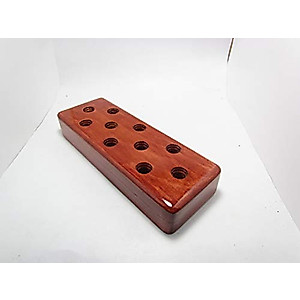 Bowl banger stand holder organization, 10mm 14mm 18mm bubble cap tray, pipe slide storage, wood display, Banger Bud