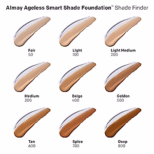 Almay Anti-Aging Foundation, Smart Shade Face Makeup with Hyaluronic Acid, Niacinamide, Vitamin C & E, Hypoallergenic-Fragrance Free, 050 Fair, 1 Fl Oz (Pack of 1)