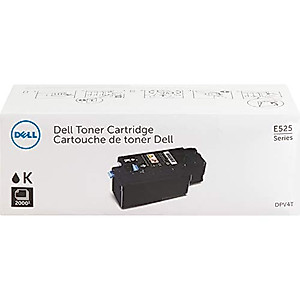 593BBJX DPV4T/H3M8P Genuine Dell Toner Cartridge, 2000 Page-Yield, Black