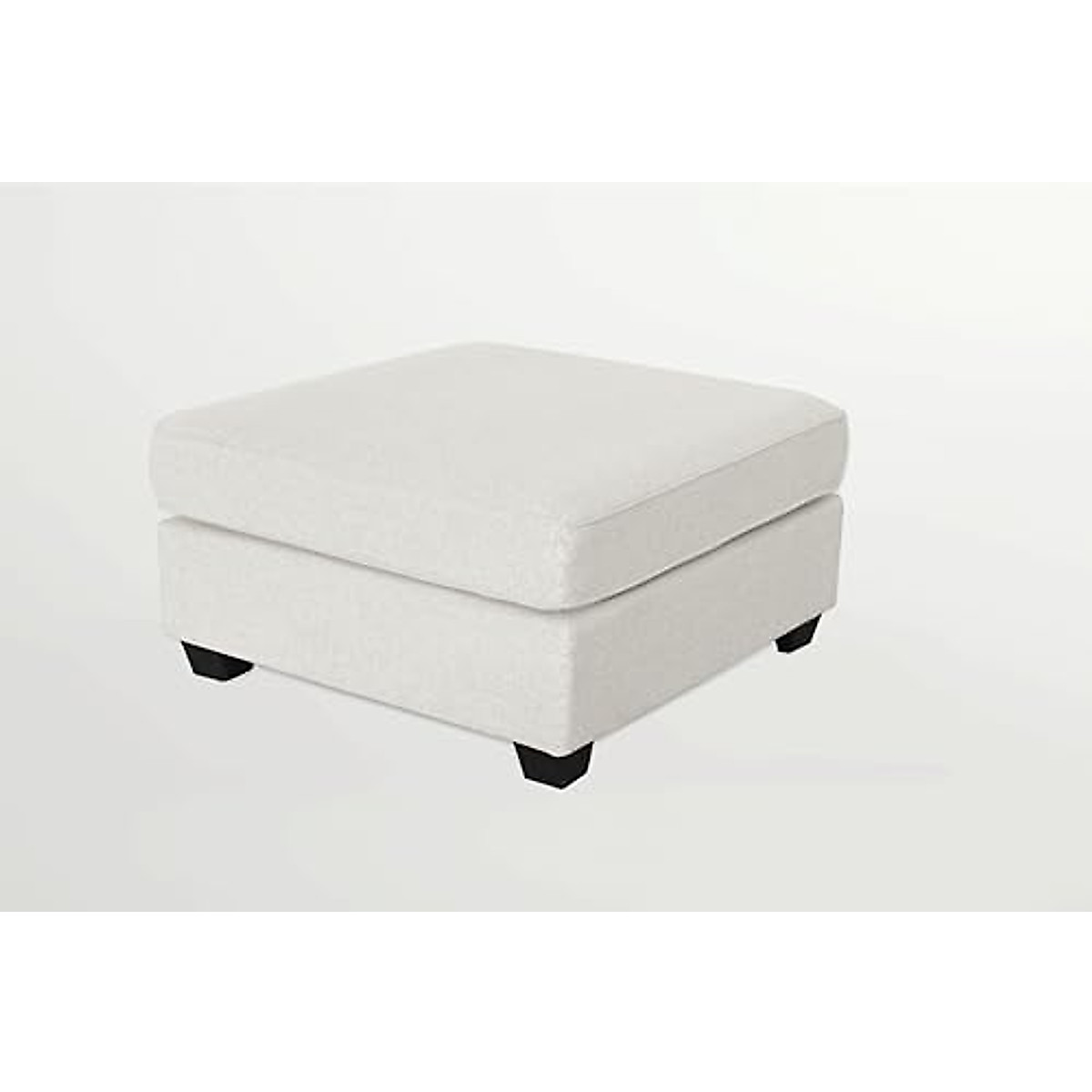 Legend Vansen Modular Pillows,Oversized Sectional Sofa Couches for Living Room,Apartments, L Shape with Ottoman-2, Cream