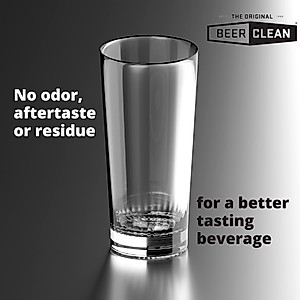 BEER CLEAN Diversey Glass Cleaner, Unscented, Powder, 4 Lb. Container