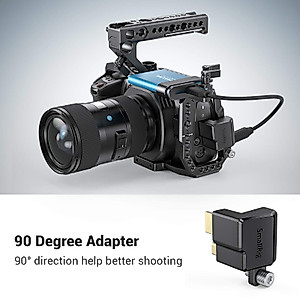 SmallRig Right-Angle Adapter for USB-C, Only for Blackmagic Pocket Cinema Camera BMPCC 4K Camera Cage - AAA2700