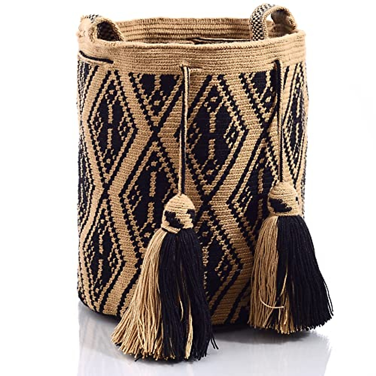 Wayuu Boho Chic Collection Designer Hand Woven Crocheted Tote Bag