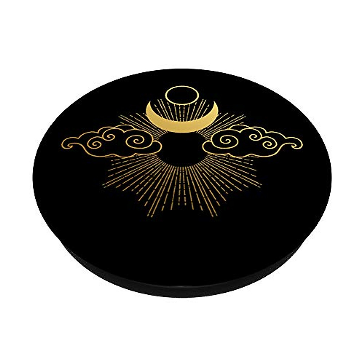 Occult Moon Esoteric Occultism Tarot Card Witchcraft Alchemy PopSockets PopGrip: Swappable Grip for Phones & Tablets