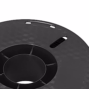 3D Printer Filament, 1kg 1.75mm PLA Filament Smokeless Bubble for High Precise Printing(Black)