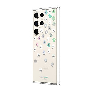 Kate Spade New York Defensive Hardshell Case Compatible with Samsung Galaxy S23 Ultra - Iridescent