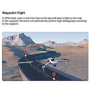 D8PRO UAV Dual Camera for Adults FPV Live Video RC Quadcopter Helicopter for Beginners Kids Toys Gifts ，Aerial Photography Quadcopter Brushless Radio-controlled Aircraft,Foldable RC Quadcopter (Gray)