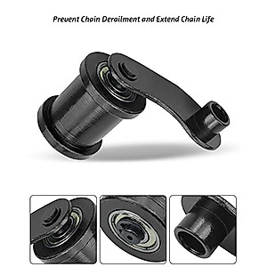 EMIHO Chain Tensioner with 1-3/4 Inch Roller Fit for 212cc 196cc 6.5Hp Coleman Powersports CT200U Trail CT200U-EX BT200X Hensim Baja Heat Warrior MB165 TrailMaster MB200 Mini Bike Parts Motorsports