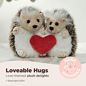 Bearington Hedgehog Stuffed Animal Plush 6 in Ideal for Valentine's Gift for Kids