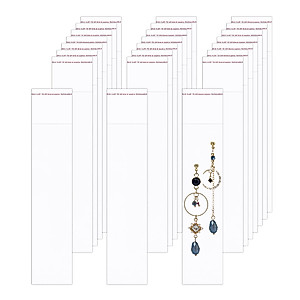 2" x 8" Cello Bags 100pcs Long Resealable Cellophane Bags OPP Self Adhesive Bags 1 Mil for Pretzel Bakery Cookies Candies Jewelry Crafts Candles Party (5 Sizes to Choose from)