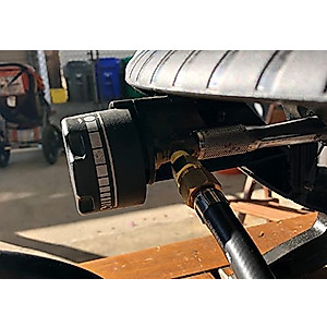 Muzzys Regulator Adapter Bypass Hack Conversion Fitting, for Weber Q Q100 Baby Q1000 1200 Q200 Q2000 Q2200 Grill BBQ Grille - Allows use of Any Standard Full Size Propane Bottle Side Regulator & Hose