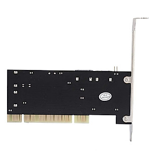 ASHATA PCI 16X to 4-Port SATA Riser Card,5Gbps Sil3114 Master SATA PCI 4 Port Expansion Card,PCI SATA Controller Expansion Card for 98SE/ME/NT4.0/2000/XP/7/Vista and Linux.