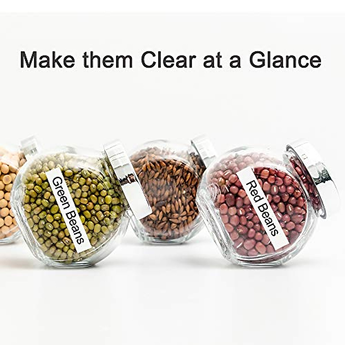 4 Pack Labelife M-K231 Compatible Label Tape Replacement for Brother P Touch M Tape M231 MK231 M-231 M-K231S 12mm 0.47 Inch, for Brother PTouch PT-M95 PT-85 PT-75 PT-65 Label Makers, Black on White