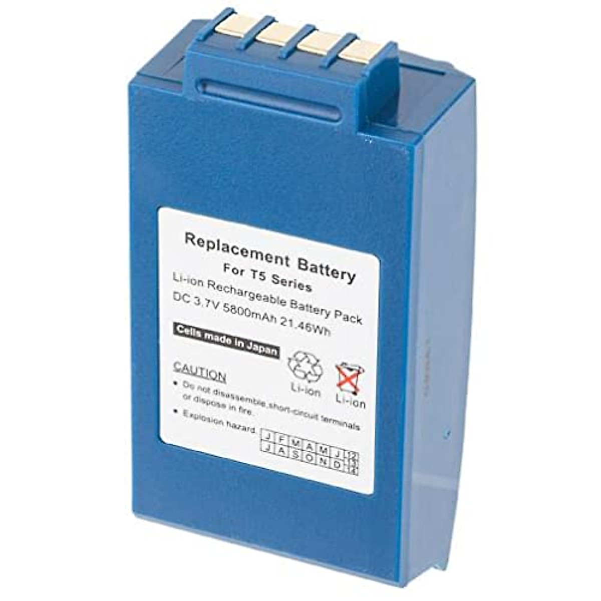 Battery Compatible with Intermec Talkman T5 Rechargeable Barcode Scanner 3.7v 5200mAH Li-ION