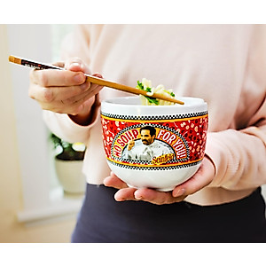 Toynk Seinfeld No Soup For You 20-Ounce Ramen Bowl and Chopstick Set