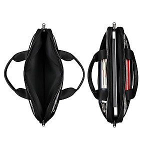 Vintage Boho Laptop Computer Bag Waterproof Shoulder Messenger Bag 13-15 inch Durable Laptop Tote Bag with Shoulder Strap Handle Lightweight Crossbody Briefcase