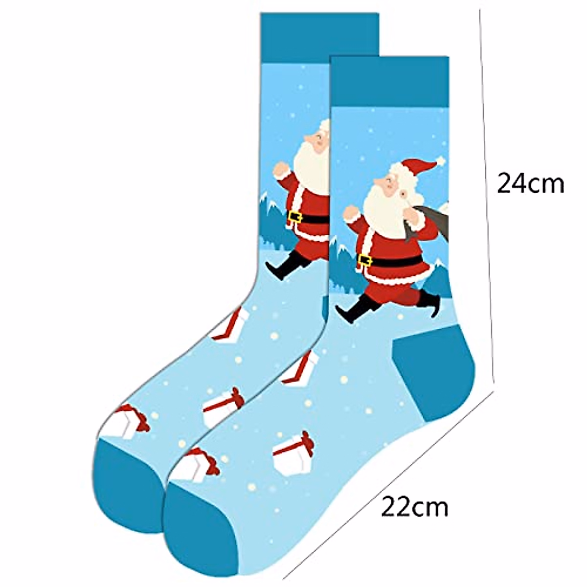 Funny Sock for Women Teen Girls Cozy Show Off Funny Cotton Winter Warm Fluffy Cute Funny Patterns Crew Socks for Women Unsex Fun Holiday Birthday Gift