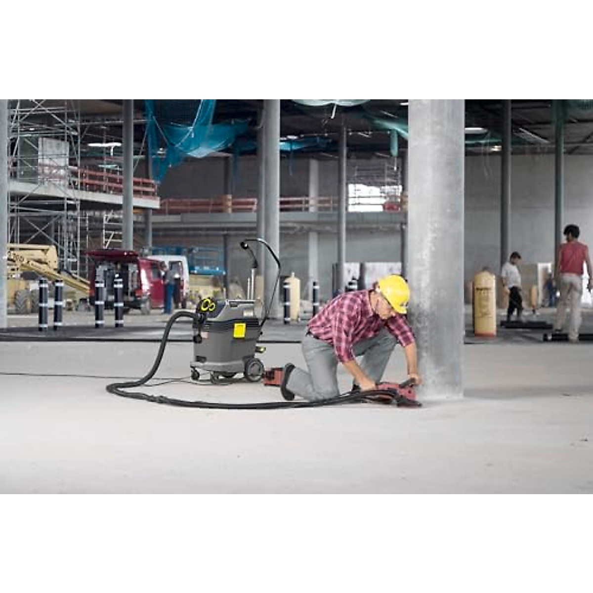 Kärcher - Commercial Wet Dry Vacuum Cleaner - NT Tact Te 40/1 - Hand and Floor Attachments - 10.3 Gallon