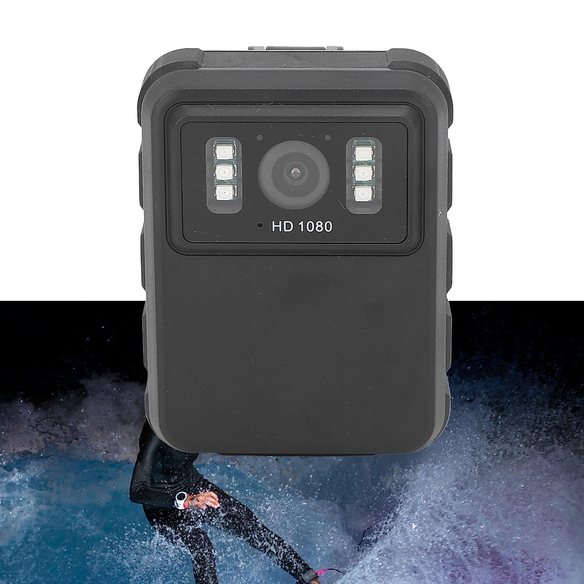 Ultra HD Sports Camera, 2K 2160P Sports Camera Back Clip Large Wide Angle with 1/4 Thread Hole for Outdoor